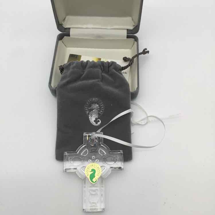 clear Waterford Lead Crystal with box Cross – Evilena's Red Dresser