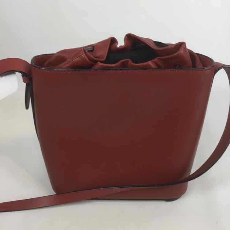 Phillip Lim Rust Leather Bucket Crossbody Bag – Evilena's Red Dresser